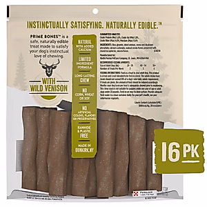 Purina Prime Bones Chew Stick with Wild Venison (16 Chews)