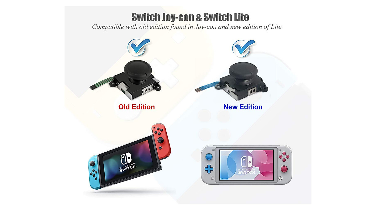 ElecGear Joy-Con Replacement Joystick for Switch Lite & Joy-Con