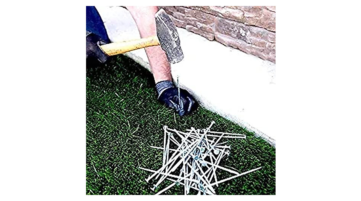 USA Made Synthetic Grass Turf Nails - 150 Pack