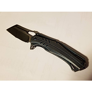 Rough Rider Folder Blue Stonewash Titanium RR2145