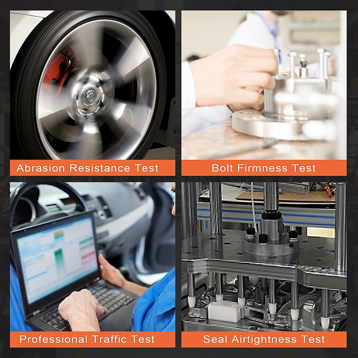 DRIVESTAR 950-002 New Front Left or Right Wheel Hub & Bearing for Toyota Sequoia Tundra 4WD