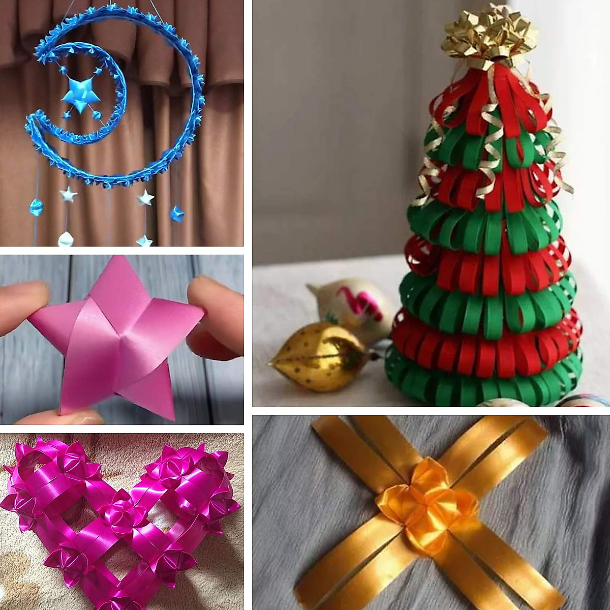 12 Colors Ribbons Ballon Double Face Curling Roll, 30 Yard Trim Embellishments Ribbon for Gift Wrapping Crafts Wedding Birthday DIY Bow Hair Accessories