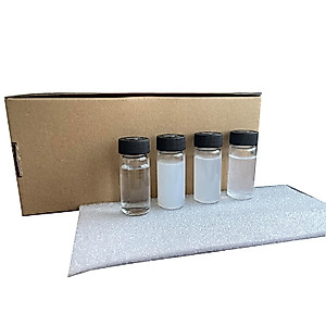 VTSYIQI Digital Turbidity Standard Calibration Liquid 1000 NTU Standard Calibration Solution with 4 PCS Solution Range 0.02NTU 200NTU 500NTU 1000NTU for Digital Water Turbidity Meter TB200