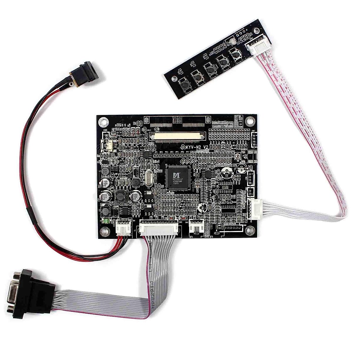 VSDISPLAY 7" 7 Inch 800X600 LCD Screen A070SN02 with VGA LCD Controller Board KYV-N2 V2