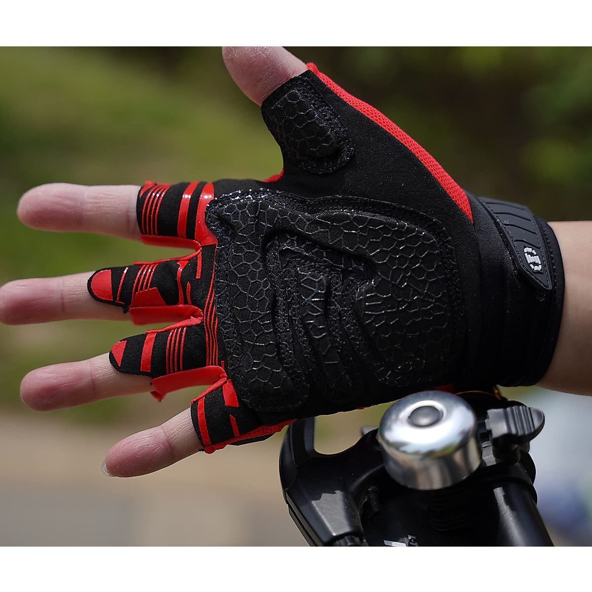 Seibertron Adult Dirtclaw Gloves - Versatile Gloves for Cycling, ATV, and Mountain Biking Red XL