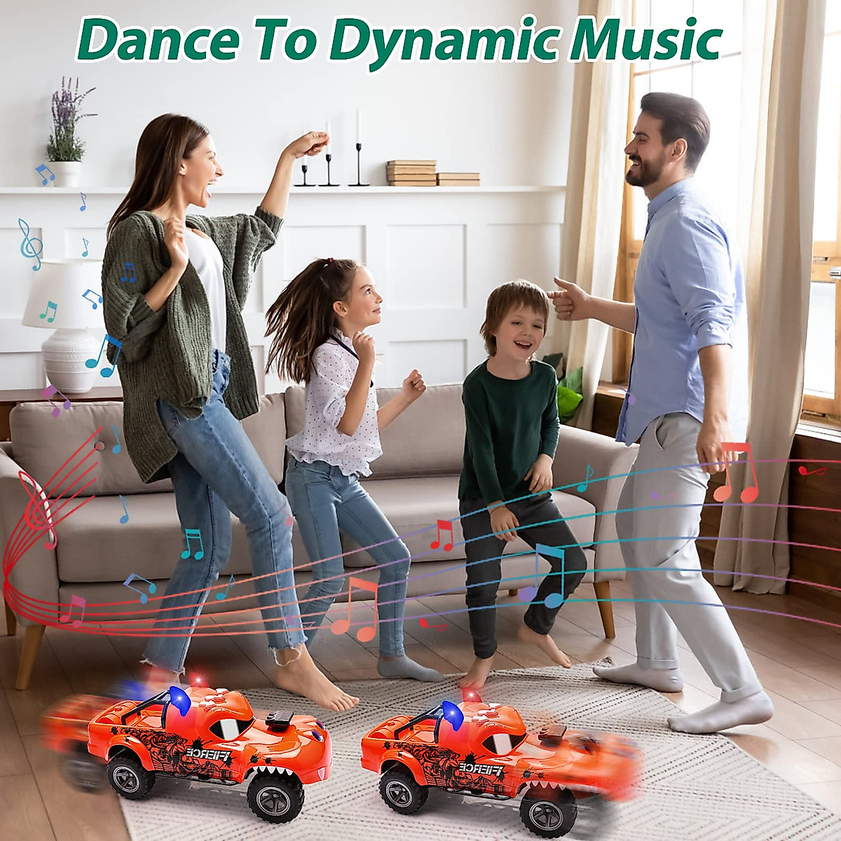 Dinosaur Toys for Boy Toys - Dino Monster Spray Truck for Boys | Dynamic Kids Toys with Three Modes Game Spray Light | Toddler Toy Cars for Age 3 4 5 6 7 Boy Girl Gift | Dinosaur Toys for Kids 3-5 5-7