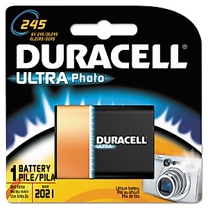 Duracell M3 Technology DL245 Lithium Photo Battery (Pack of 2)