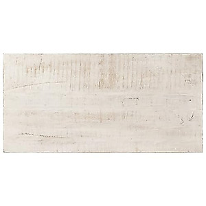 YPWRENH Rectangular Wooden End Table Dining Table White 47.2 "x23.6 x29.9 Solid Mango Wood for Dining Room, Kitchen or Living Room