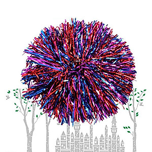 VASANA 4PCS 2 Pairs Bike Handlebar Streamers for Boys and Girls Kids Baby Bicycle Accessories Bicycle Tassel Ribbon for Bikes Handlebars