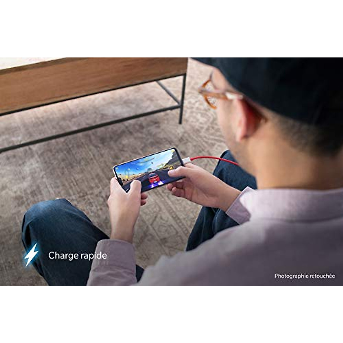 OnePlus 6 A6003 Dual-SIM (64GB Storage | 6GB RAM) (GSM Only, No CDMA) Factory Unlocked 4G Smartphone (Mirror Black) - International Version/No Warranty