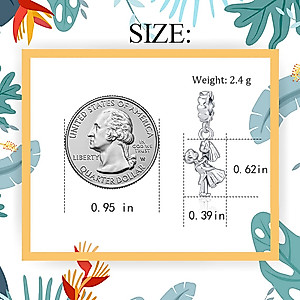 YSAHan Marriage Wedding Charm Mr. &Mrs. Bridal Bride & Groom Charm Bead fit European Bracelets, Silver, (Aut-26_Wedding)