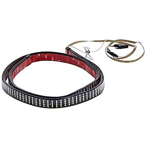 Rough Country 60" LED Quad-Row Multi-Function Tailgate Light Strip - 78860, Black
