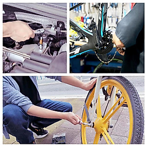 Inwell 58 Piece Screwdriver Bit Set | 1/4" Drive Mini Ratchet Wrench and Sockets Set | Premium S2 Material Driver Bits | Phillips,Slotted,Hex,Square,Trox,Tamper Proof Torx,Quick Release Bit Holder