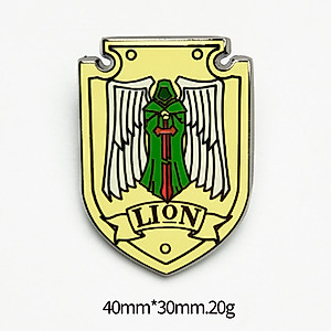 Starforged Compatible with Warhammer 40k Heraldries of the Chapters theme colored shield Pin1 PC