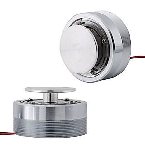 Resonance Speaker,1Pcs 50MM 2Inch All Frequency Resonance Speaker Vibration Strong Bass Louderspeaker for Equipment Sound Playback and Sound Expand (4Ω,25W) (1)