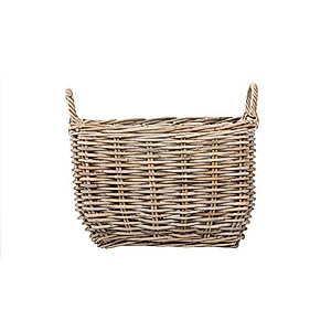 Kouboo Kobo Wicker Basket, Gray-Brown