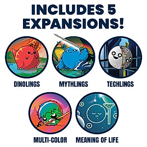 Doomlings Upgrade Pack Card Game - 5 Expansion Pack (81 Total Cards Included)