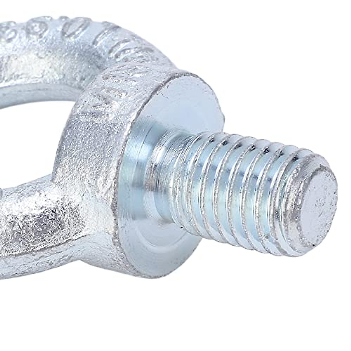 Resistant Non-Slip Eye 2pcs Galvanized Q235 Steel Eyelet Uniform Strength for Marine Machinery Devices