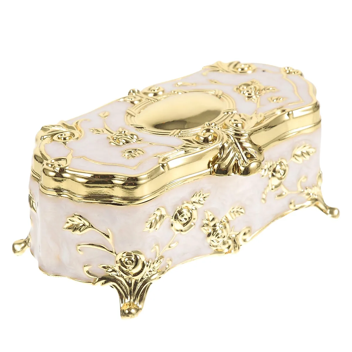 Zerodeko Box Jewelry Box Exquisite Earring Case Decorative Bracelet Case Household Earring Case Jewelry Storage Supply Jewelry Trinket Organizer Jewelry Storage Accessory Desktop Decor