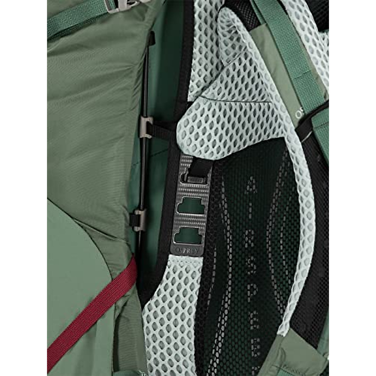 Osprey Aura AG LT 50L Women's Backpacking Backpack, Black, WXS/S