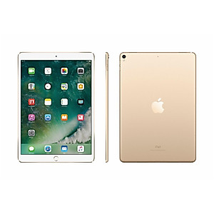 Apple iPad Pro 10.5in - 256GB Wifi - 2017 Model - Gold (Renewed)