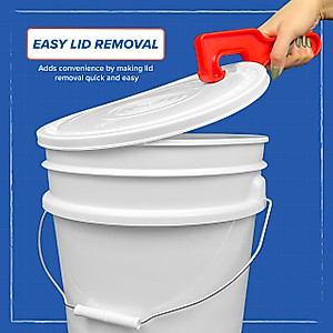 ePackagesupply Plastic Bucket Lid Opener for Paint Cans, 3.5 Gallon, 5 Gallon and 7 Gallon Buckets, Home and Industrial Use (1)