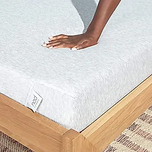 Nod by Tuft & Needle 6-Inch Twin Mattress, Adaptive Foam Bed in a Box, Responsive and Supportive, CertiPUR-US, 100-Night Sleep Trial, 10-Year Limited Warranty,Grey