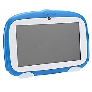 Haowecib Kids Tablet, HD Tablet Capacitive Multi-Touch Screen Stable and Durable Light and Durable High-Speed Response Operation Function for Office for Home(American Plug (100-240V))