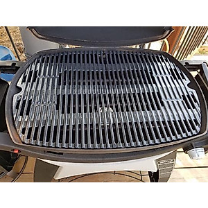 QuliMetal 7584 7646 Cooking Grates for Weber Q3200 Q320 Q300 Q3000 57060001 586002 426001 56010049, 2 Packs