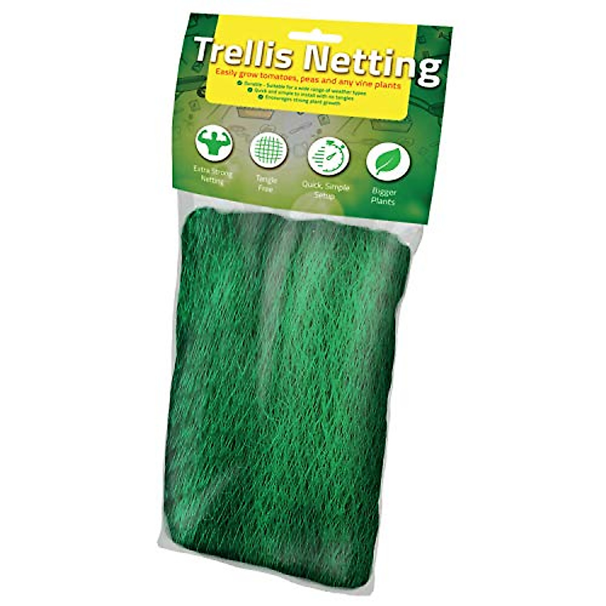 De-Bird: Trellis Netting for Climbing Garden Plants, Grow Garden Flowers, Green Pea and Vine Plants