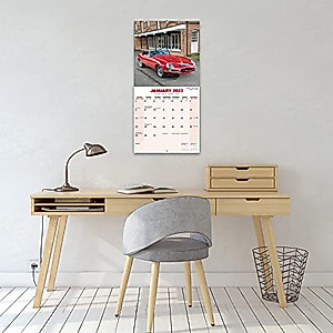 Sports Cars Calendar - Classic Sports Cars Calendar- Calendars 2022 - 2023 Wall Calendars - Car Calendar - Automobile Calendar - Classic Sports Cars 16 Month Wall Calendar by Avonside