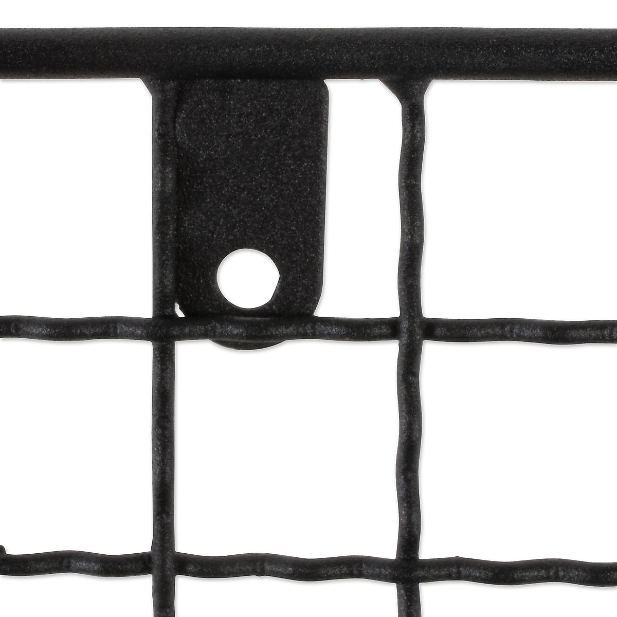 DII Rustic Farmhouse Bathroom Décor, Metal Storage, Small Towel Bar, Black