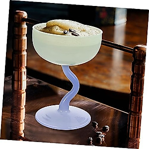 Didiseaon Mini Dessert Bowls 3pcs Parfait Pudding Ice Cocktail Decorative Wine Cream Wedding Cup Sundae Glass Home Condiment Fancy Mousse Glasses Birthday Mini Bowl Footed Yogurt for