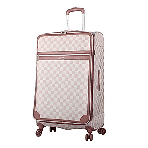 Steve Madden Designer Luggage (Chalet Pink, 28in)