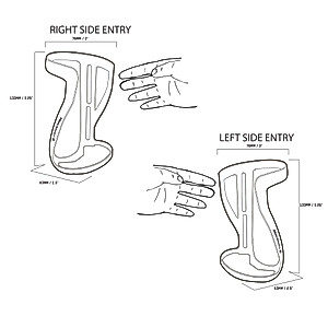 Blackburn Clutch Carbon Side-Entry Bike Bottle Cage (Black, Left)