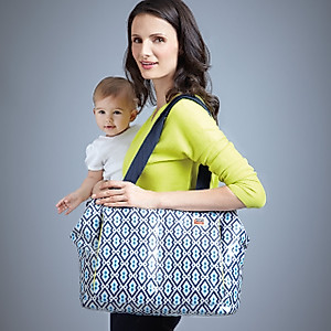 Skip Hop Jonathan Adler Light and Luxe Diaper Tote, Syrie (Discontinued by Manufacturer)