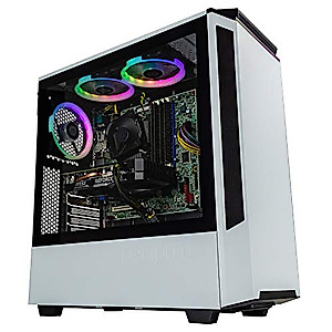 Periphio Spectre Gaming PC Tower Desktop Computer, Intel Quad Core i7 3.3GHz, 32GB RAM, 500GB SSD + 1TB HDD, Windows 10, GTX 1660 Super 6GB Graphics Card, HDMI, Wi-Fi (Renewed) (Gaming PC Only)