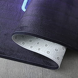 Game Area Rugs for Bedroom 3D Gamer Carpet Decor Game Printed Living Room Mat Bedroom Game Controller Gifts Home Non-Slip Crystal Floor Polyester Mat 19.7x31.5 inch