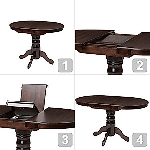 CorLiving Dillon Dining table Cappuccino