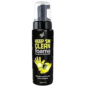 gloveglu Keep 'Em Clean Foama for Goalkeeper Gloves and Football Boots, 200ml