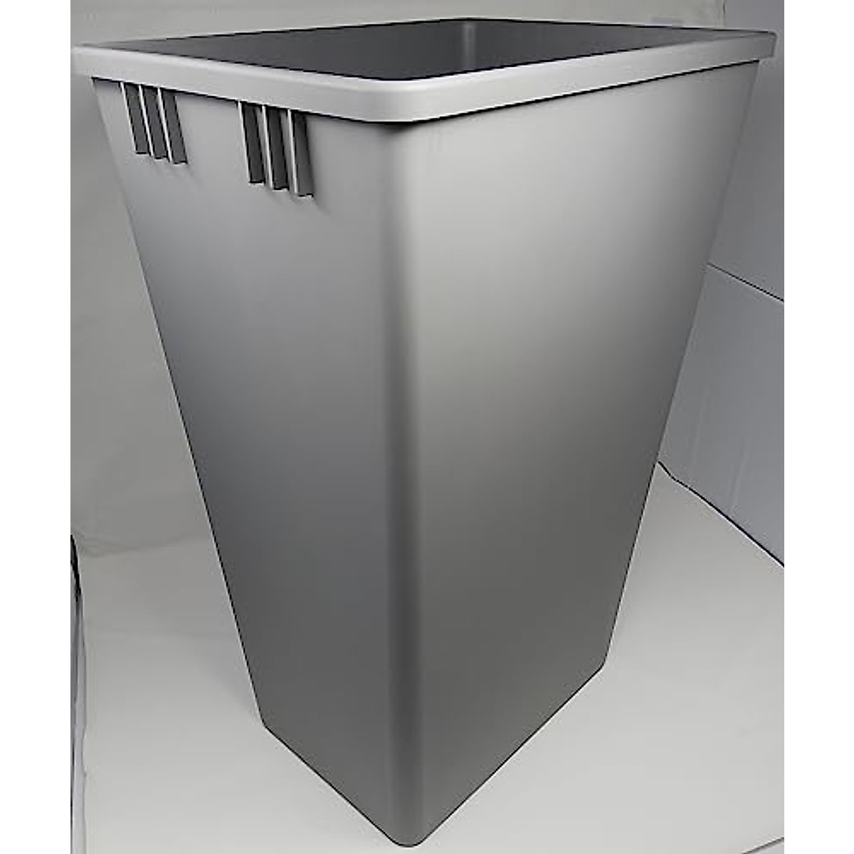 52 Qt. Replacement Waste Bin for Cabinet Recycling Pull Out Trash Organizer (Grey)
