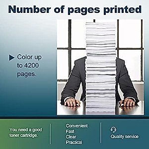 1-Pack Cyan TN433C TN-433C High Yield Toner Cartridge Compatible TN433 TN-433 Replacement for Brother HL-L9310CDWTT L9310CDWT L9310CDW L8360CDW DCP-L8410CDW MFC-L8900CDW L8610CDW L9570CDWT Printer.