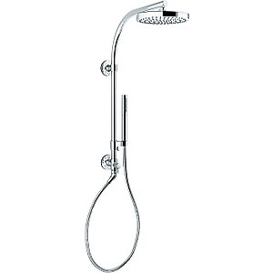 Kohler 76474-CP HydroRail-R Awaken Shift Ellipse Arch shower column kit with rainhead and 2.0 gpm handshower
