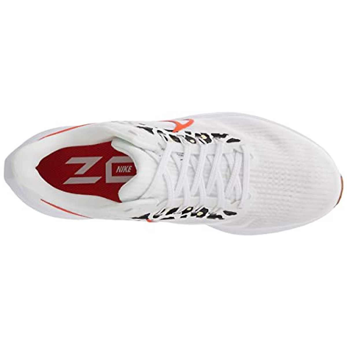 Nike Women's Low-Top Sneakers, White Team Orange Platinum Tint, 7.5