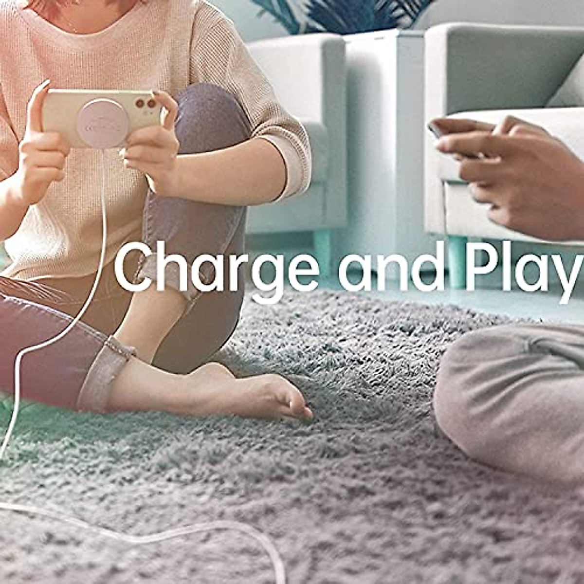 BoxWave Smart Gadget Compatible with Bose QuietComfort Earbuds (Smart Gadget by BoxWave) - MagnetoSafe Ring, Add Magnet Functionality Adhesive Alloy for Bose QuietComfort Earbuds - Metallic Silver