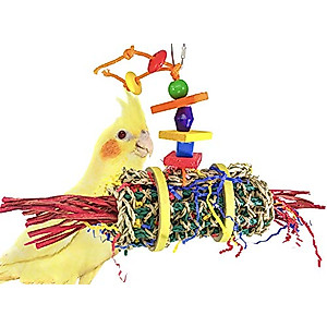 00687 Firecracker Jr. Bird Toy Parrot cage Toys Cages Foraging Cockatiel Conure