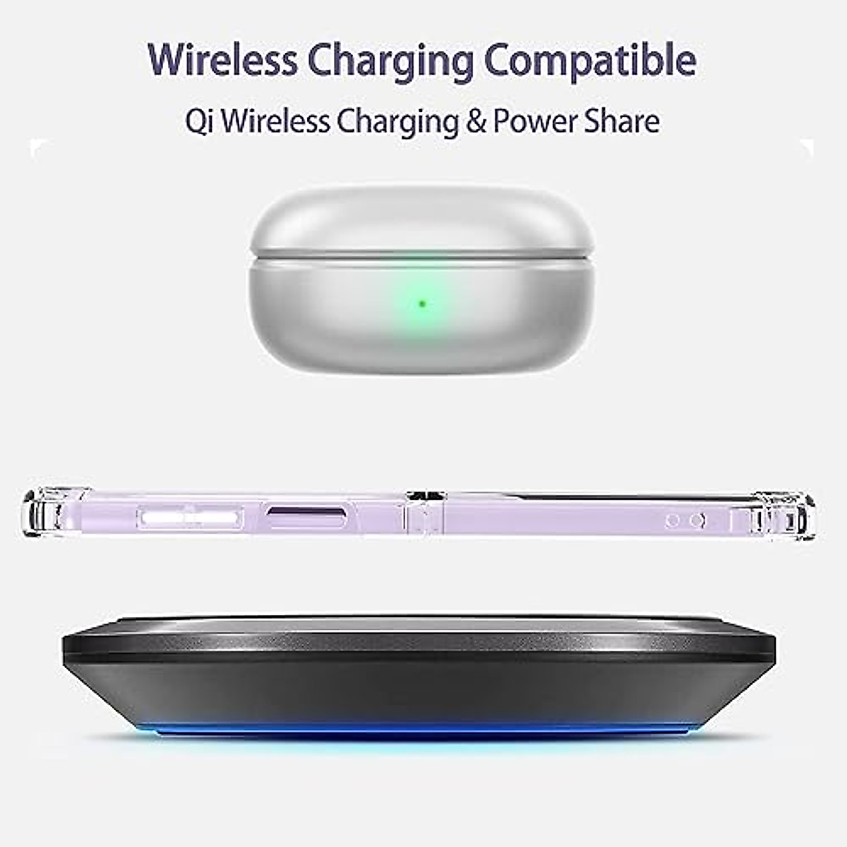 ZIYE for Samsung Galaxy Z Flip 5 Case [Compatible with MagSafe] Clear Magnetic Case for Women Men Wireless Charging Transparent PC Crystal Shockproof Protective Phone Case Cover for Z Flip 5 5G