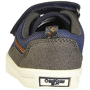 OshKosh B'Gosh Boy's Gareth Sneaker, Navy, 4 Toddler