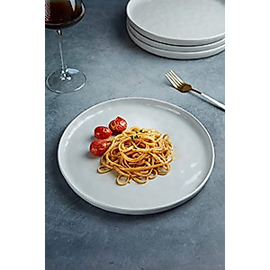 Famiware Mars Plates and Bowls Set, 12 Pieces Dinnerware Sets, Dishes Set for 4, Multi-color