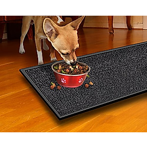 GrassWorx Clean Machine Drain & Dry Boot Tray, 14" x 28", Flint (10376363)